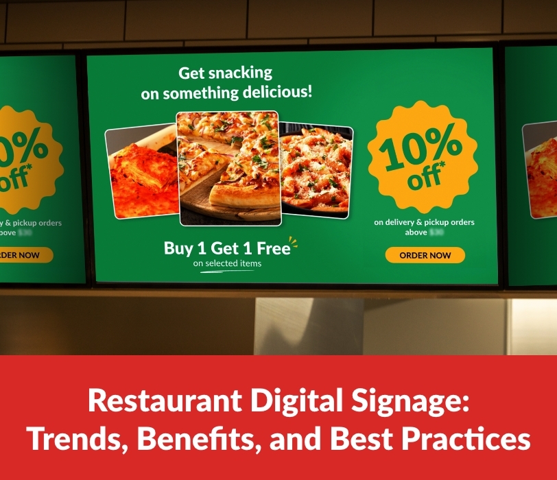 Restaurant Digital Signage: Benefits, Trends & Tips for 2025