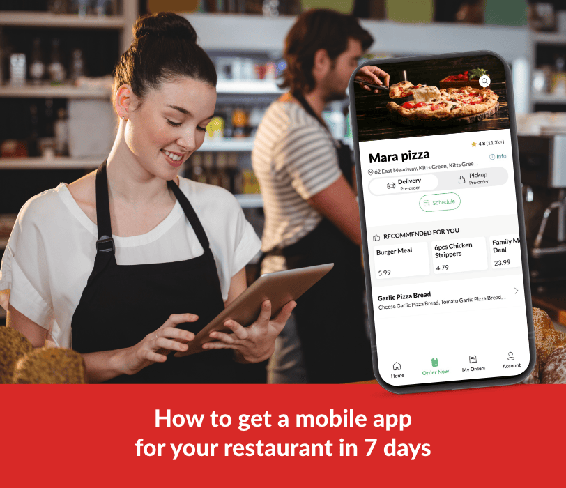 How to Launch a Mobile App for Your Restaurant in 7 Days