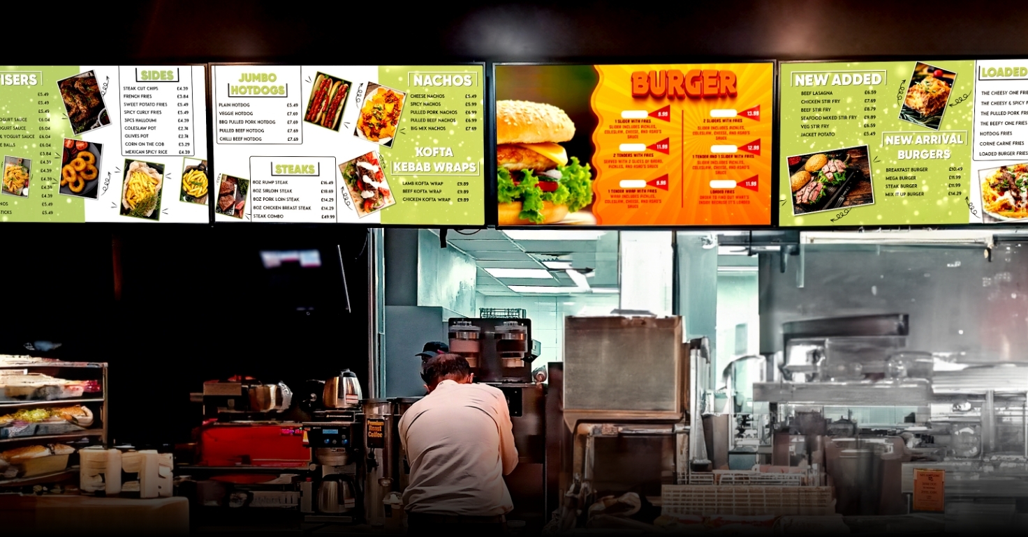 Restaurant Digital Signage: Benefits, Trends & Tips for 2025