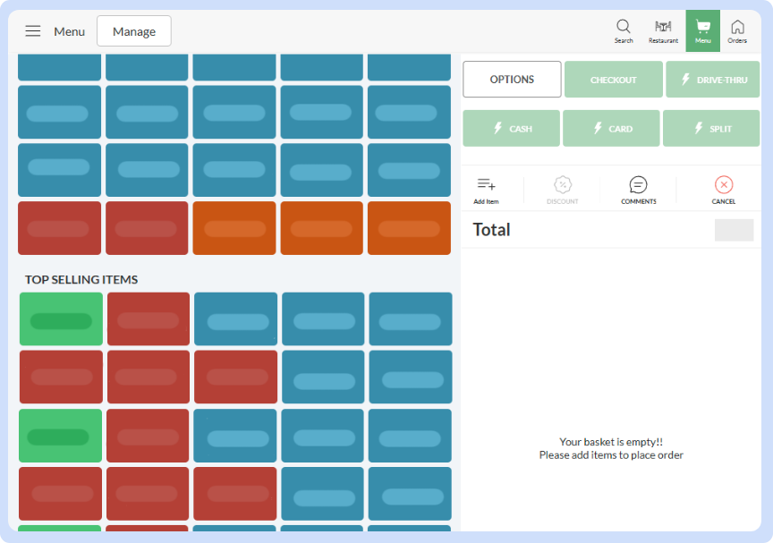 POS features - Top selling Items | Know what’s selling and sell more of it